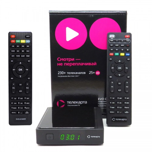 Комплект Телекарта c EVO Cardless (встроенная карта доступа), запасной ...